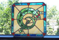 Stained Glass Gecko
